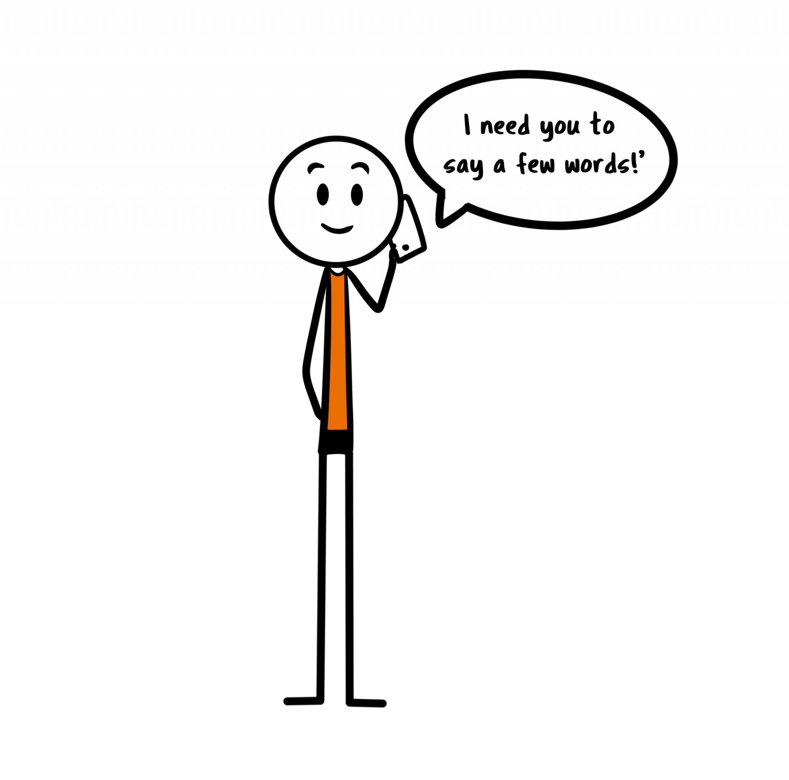 A Few Words... - Speak with Impact